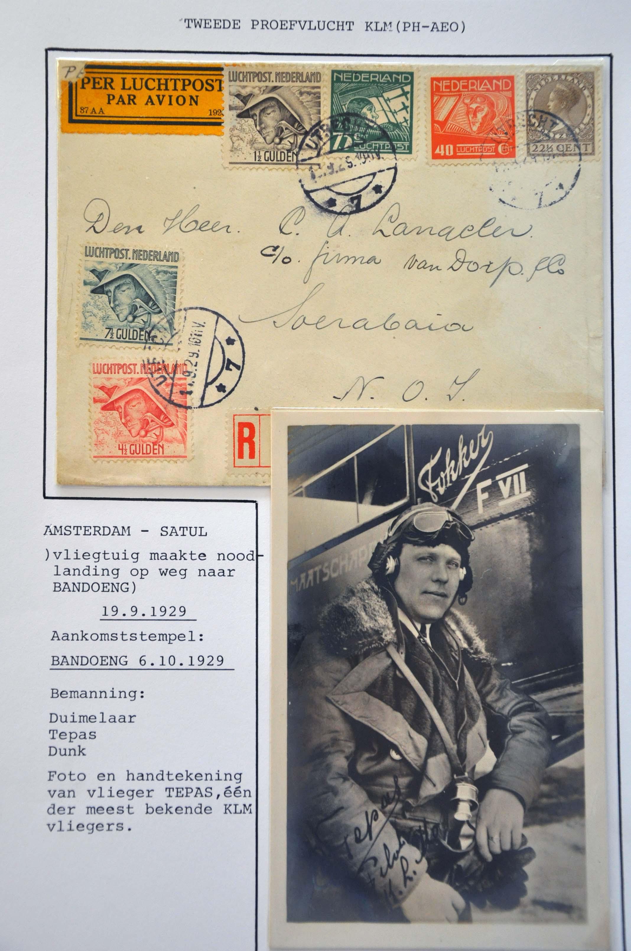 Stamp Auction - Netherlands and former colonies Netherlands Air Post ...