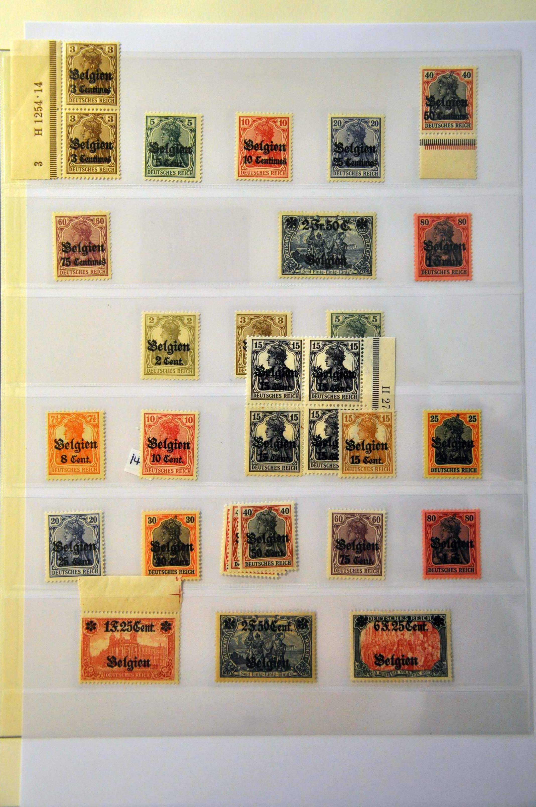 Stamp Auction - Germany and former colonies Germany Occupation WW II ...