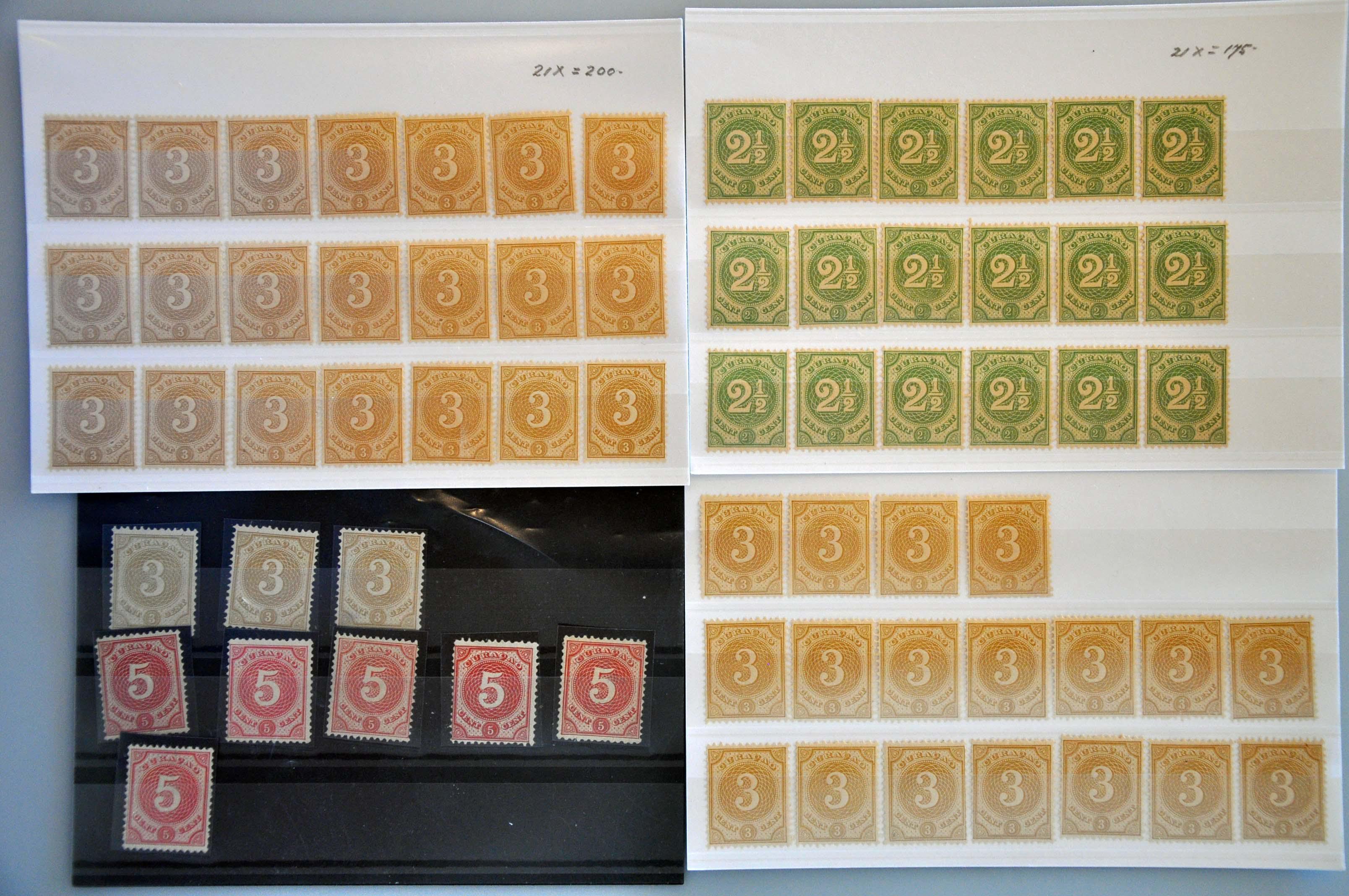 Stamp Auction - Netherlands and former colonies curacao - Auction 245 ...