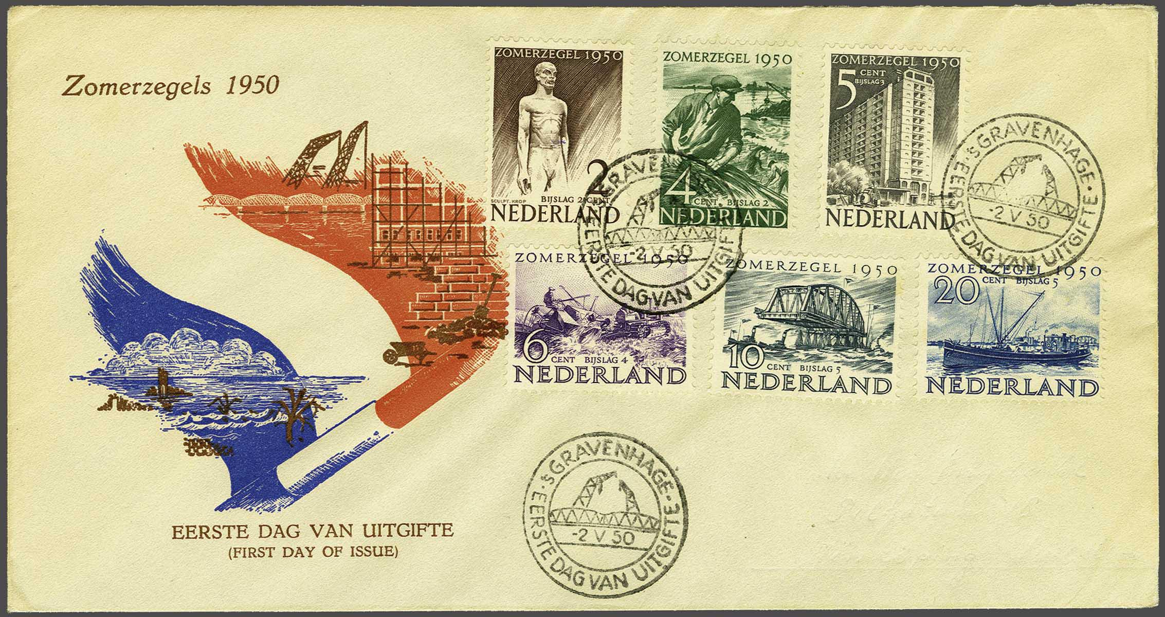 Stamp Auction - Netherlands and former colonies Netherlands - Auction ...